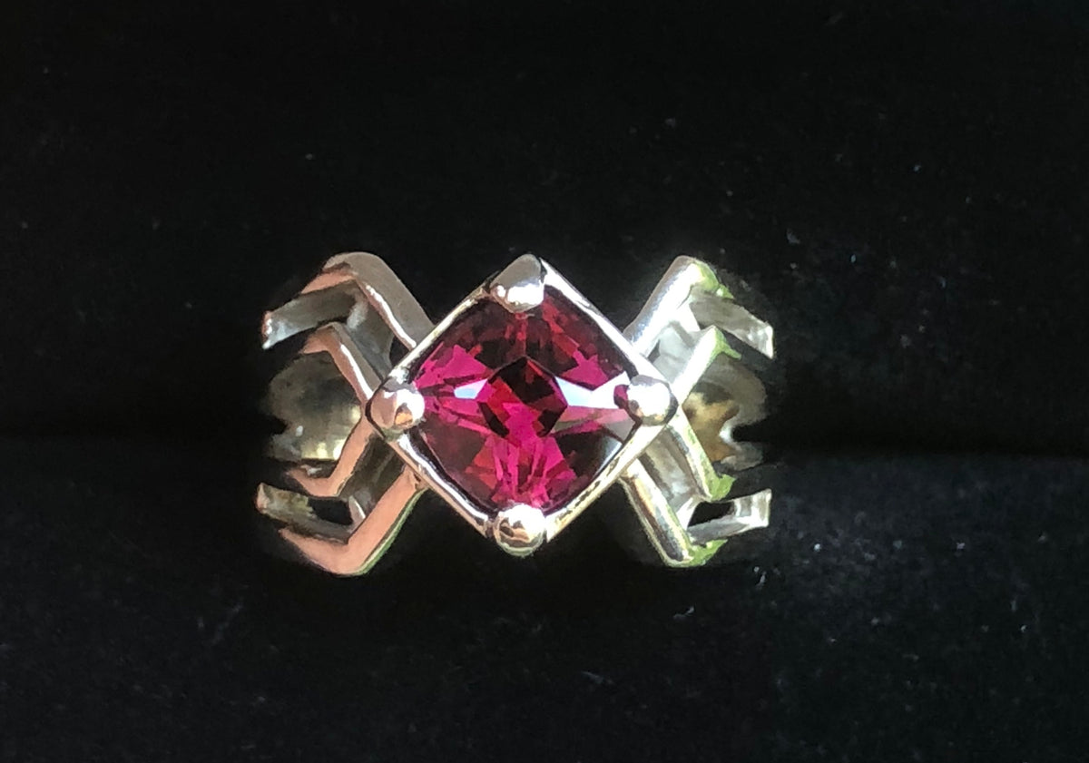 Pyrope Spessartine Garnet Ring – JEWELRY GEMS & LAPIDARY